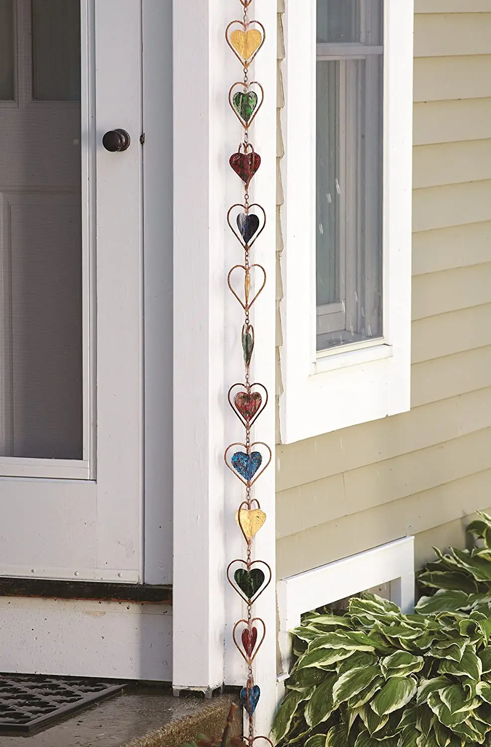 Corten Steel Rain Chain - Durable Garden Decorative Element