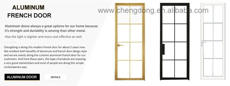 Modern Minimalist Slim Narrow Frame Black Anodized Power Coated ...