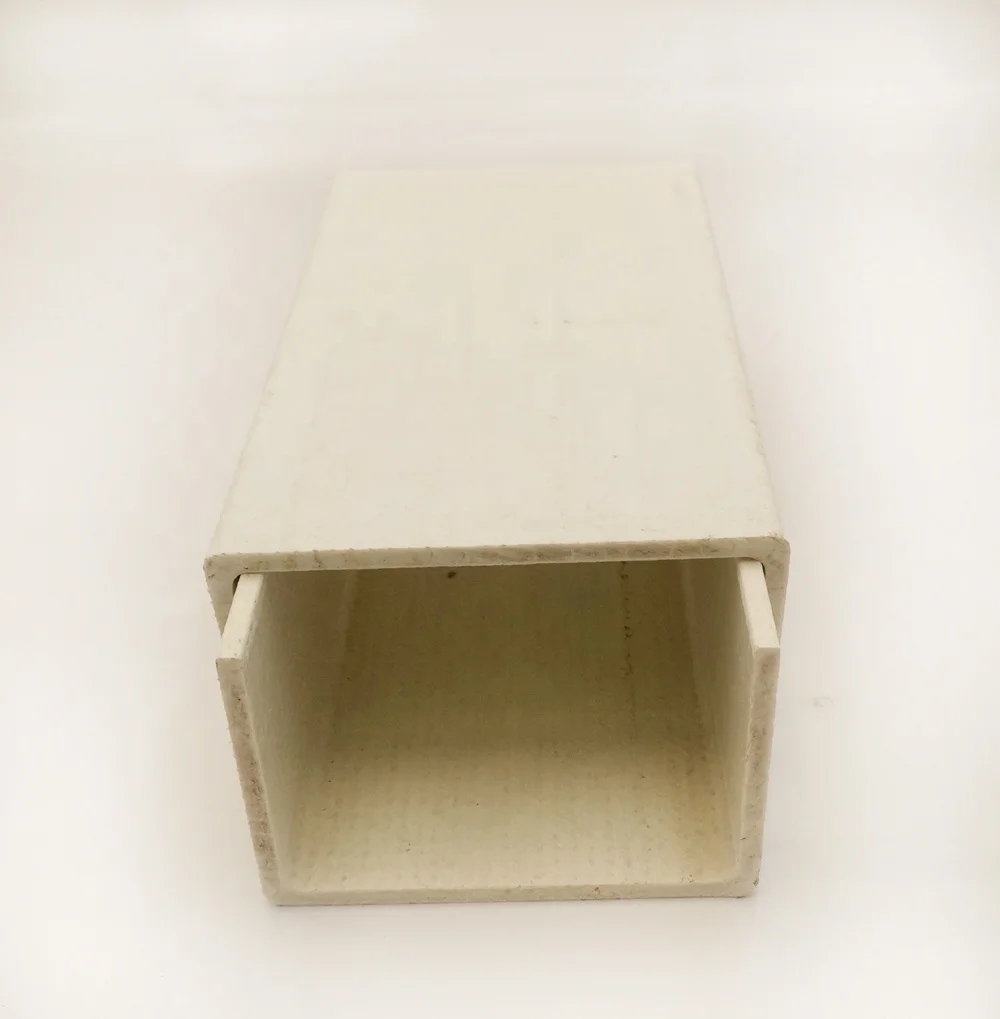 100/200/300mm Insulated FRP Channel Cable Duct / Fiberglass Channel ...