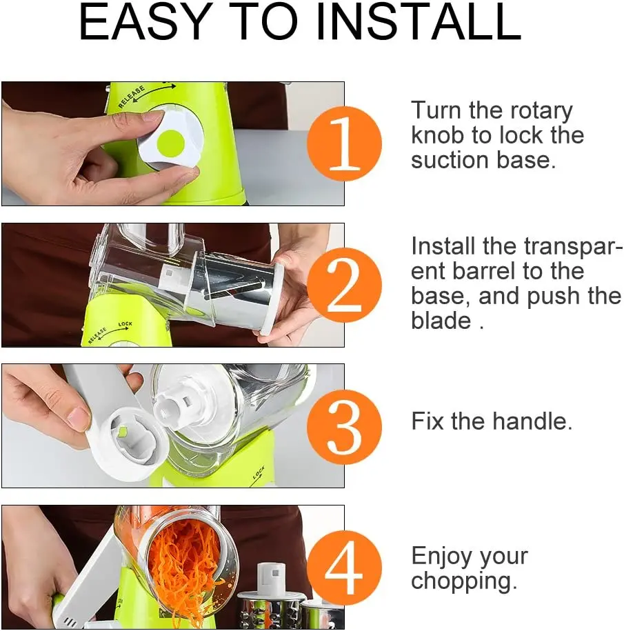 Multi-function Manual Slicer - Efficient Vegetable Cutting