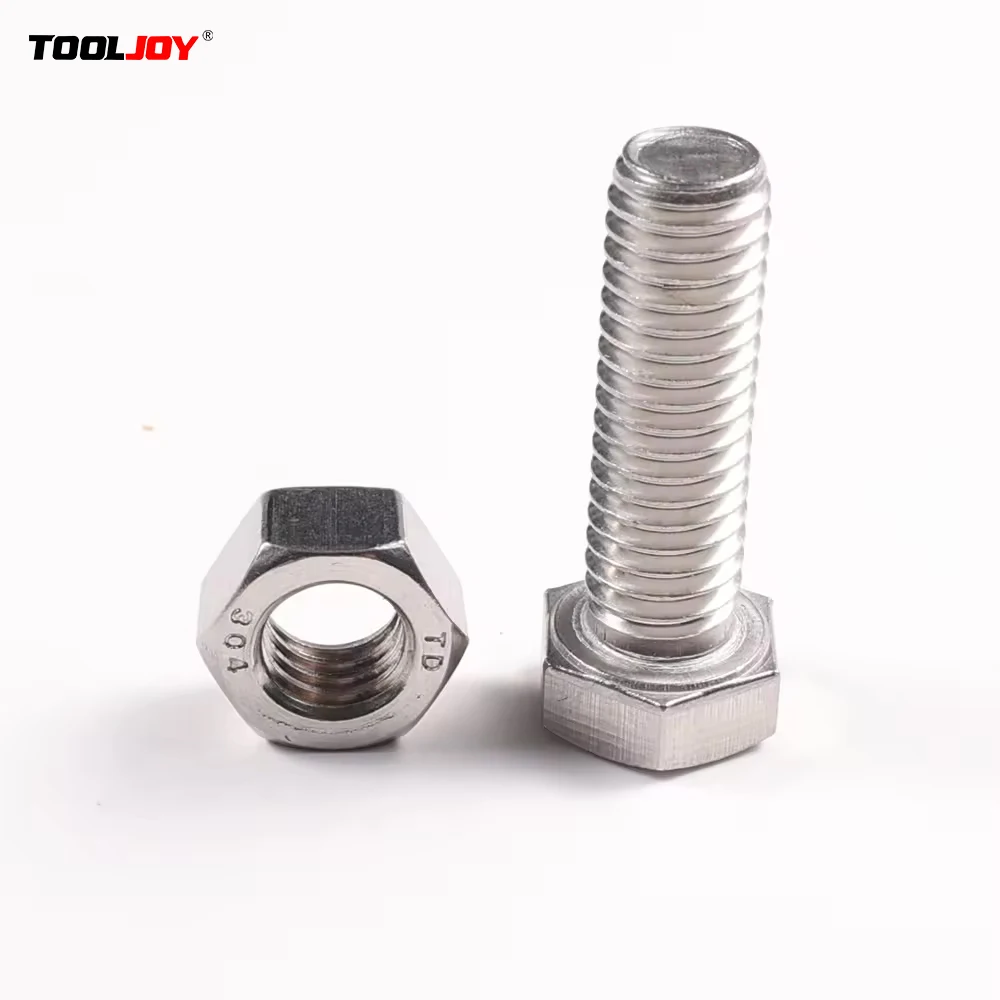 Ss Stainless Steel Bolt and Nut M16 X 100 M10x125 316 Grade M38 M26 ...