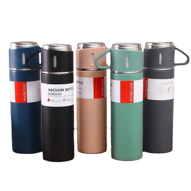 Double Wall Eco Friendly 500ml Stainless Steel Vacuum Thermos Insulated ...