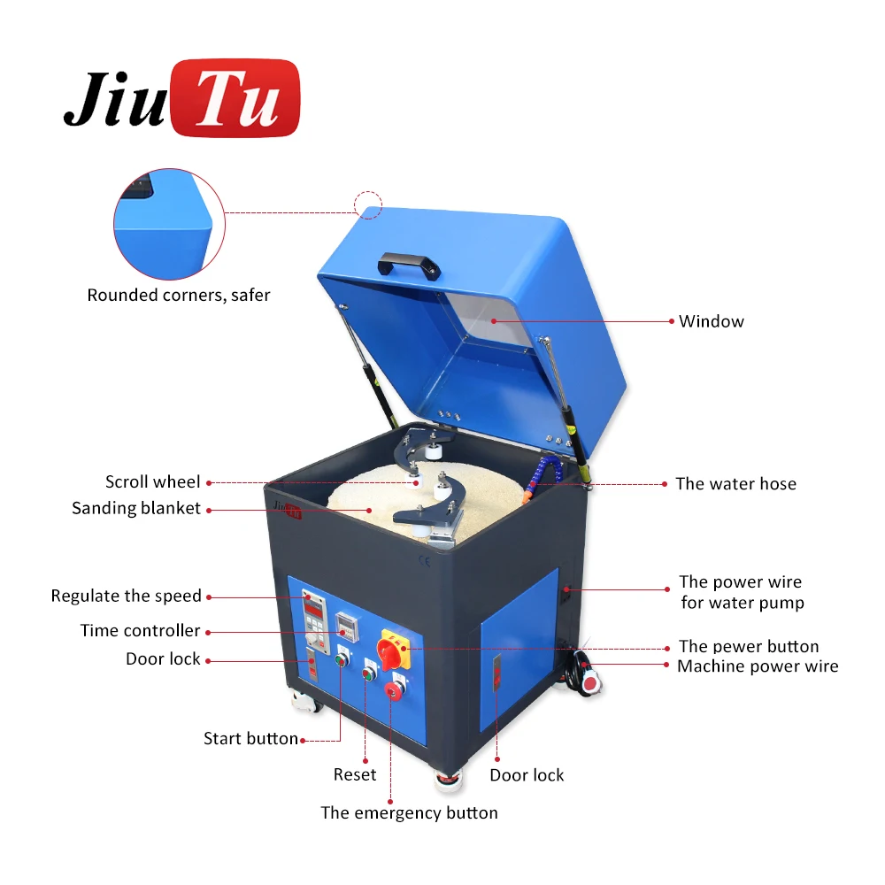 Lcd Screen Display Scratch Removal Machine For Iphone Samsung Iwatch Ipad Huawei Glass Refurbish ...