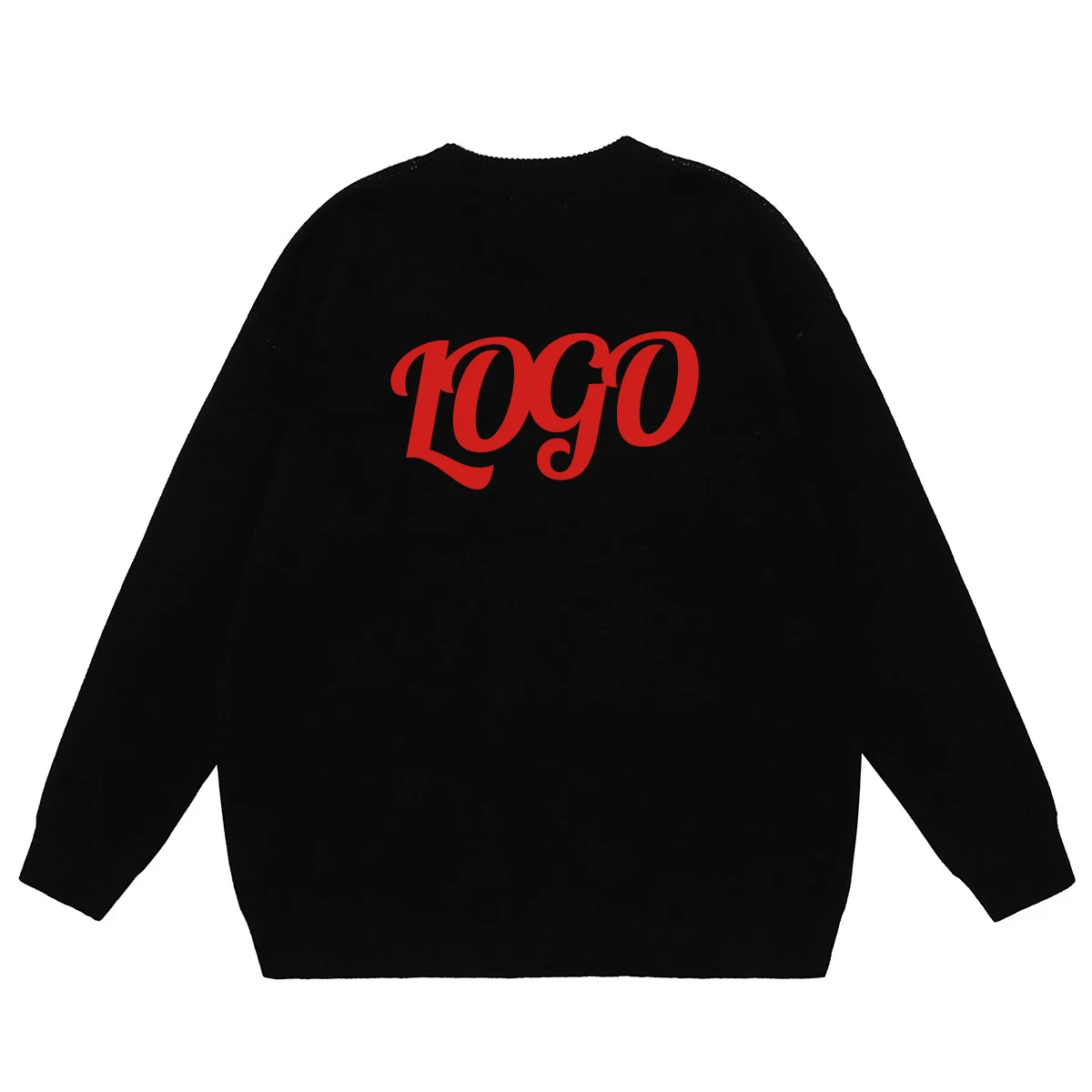 Custom Logo OEM Knit Fashion Skeleton Thick Jacquard Jumpers Sweater ...