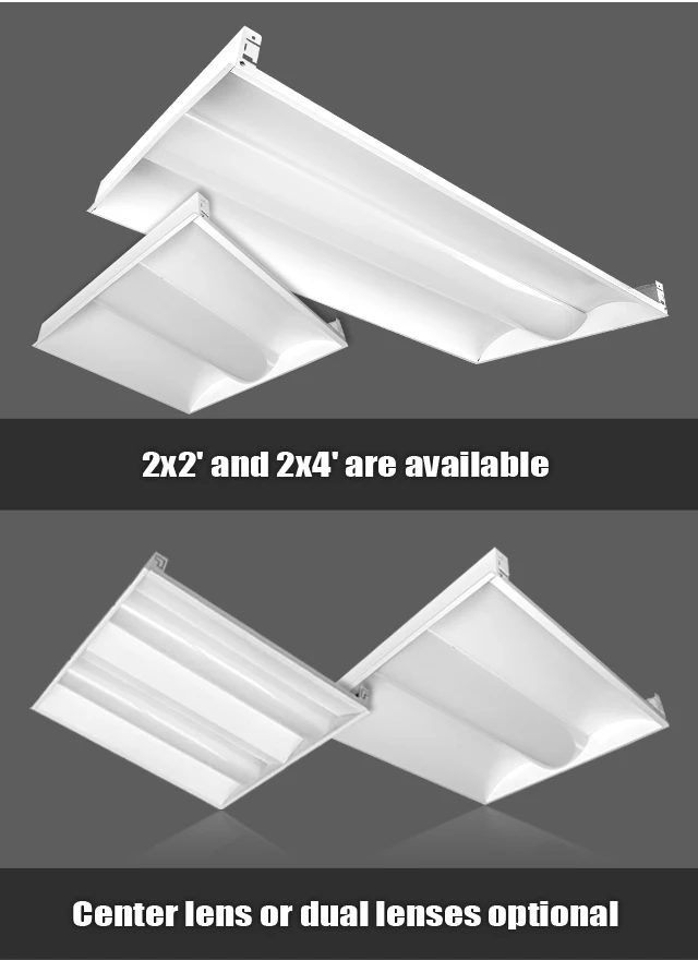 New Design Dlc Ce Led Panel Light Fixture 2x2 2x4 40w Indirect Lighting ...