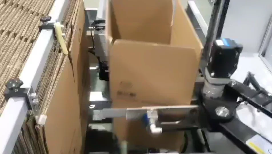 Jb-kx500 Automatic Carton Case Box Erector Small Carton Box Erector ...