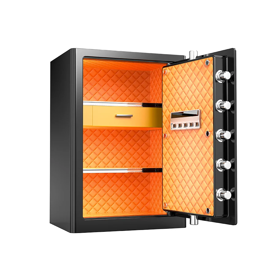 Safe Box FB60E Solid Steel Electronic Lock Hotel Safe Deposit Box ...