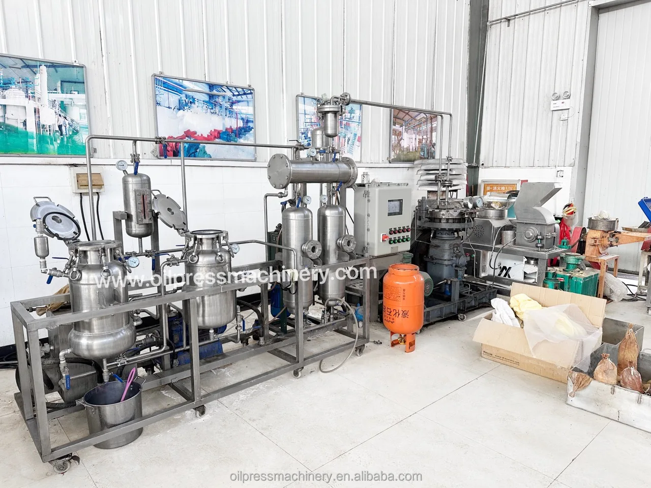 Ethanol Extractor Hexane Butane Solvent Extraction Machine Essential ...