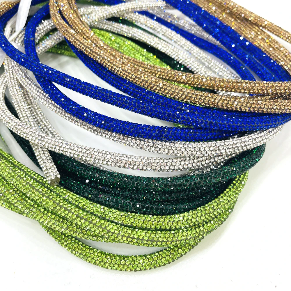 RE005 Luxury 4mm Crystal Rope - Perfect for Decorative Uses