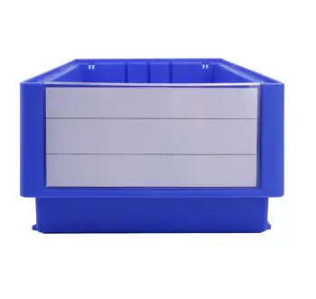 Plastic Bins With Divider 100% New Pp Material Storage Bin Heavy Duty ...