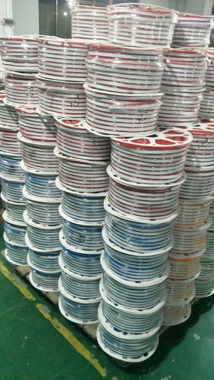 6mm 8mm 12mm Separated Neon Led Recessed Silicone Neon Tube Neon Flex ...