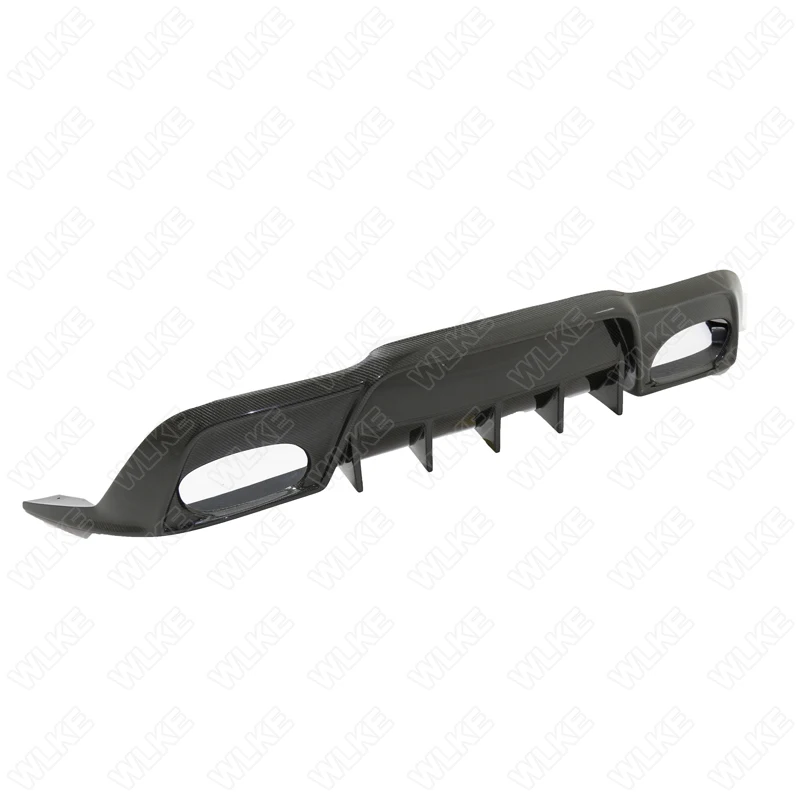 WLKE Carbon Fiber Rear Bumper Diffuser Lip for Hyundai Genesis Coupe ...