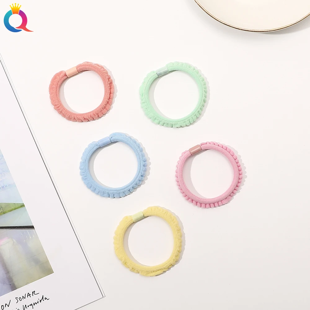 Durable Elastic Hair Tie Hairband Woman Ponytail Holder - Buy Hair ...