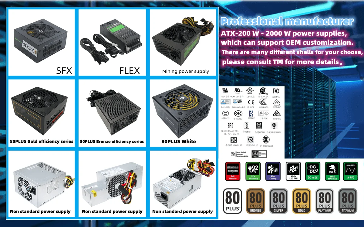 500W to 700W Power Supplies for Gaming Pcs - Reliable & Efficient