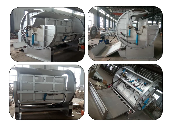 Religious Islamic Cattle Ox Rotational Slaughter Box Halal Cattle ...