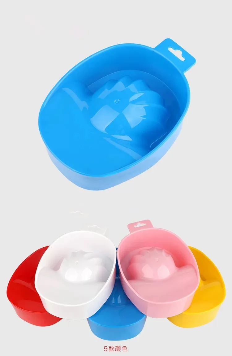 Manicure Bowl Nail Tips Soaker For Fingers Care Manicure Salon Bowl ...