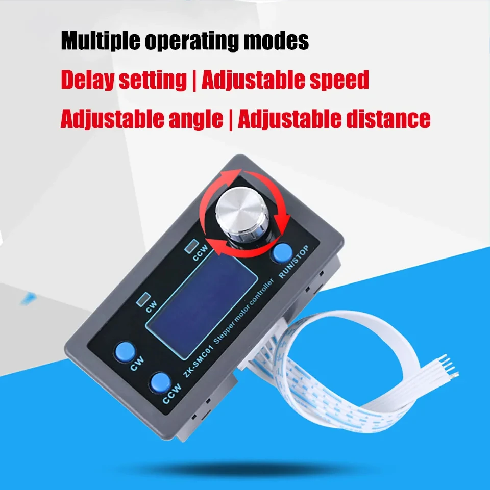 NEMA17 NEMA23 Stepper Motor Controller - Programmable CW CCW Delay