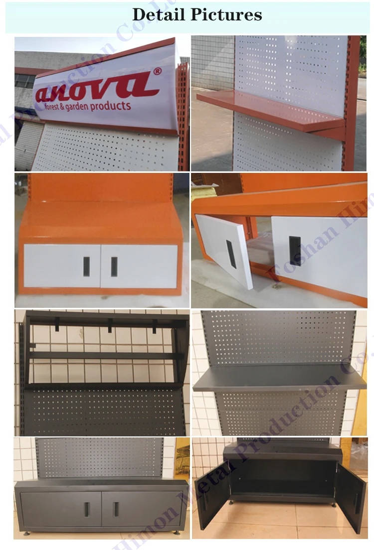 Merchandising Stand for Garden Tools - Himon Display Unit