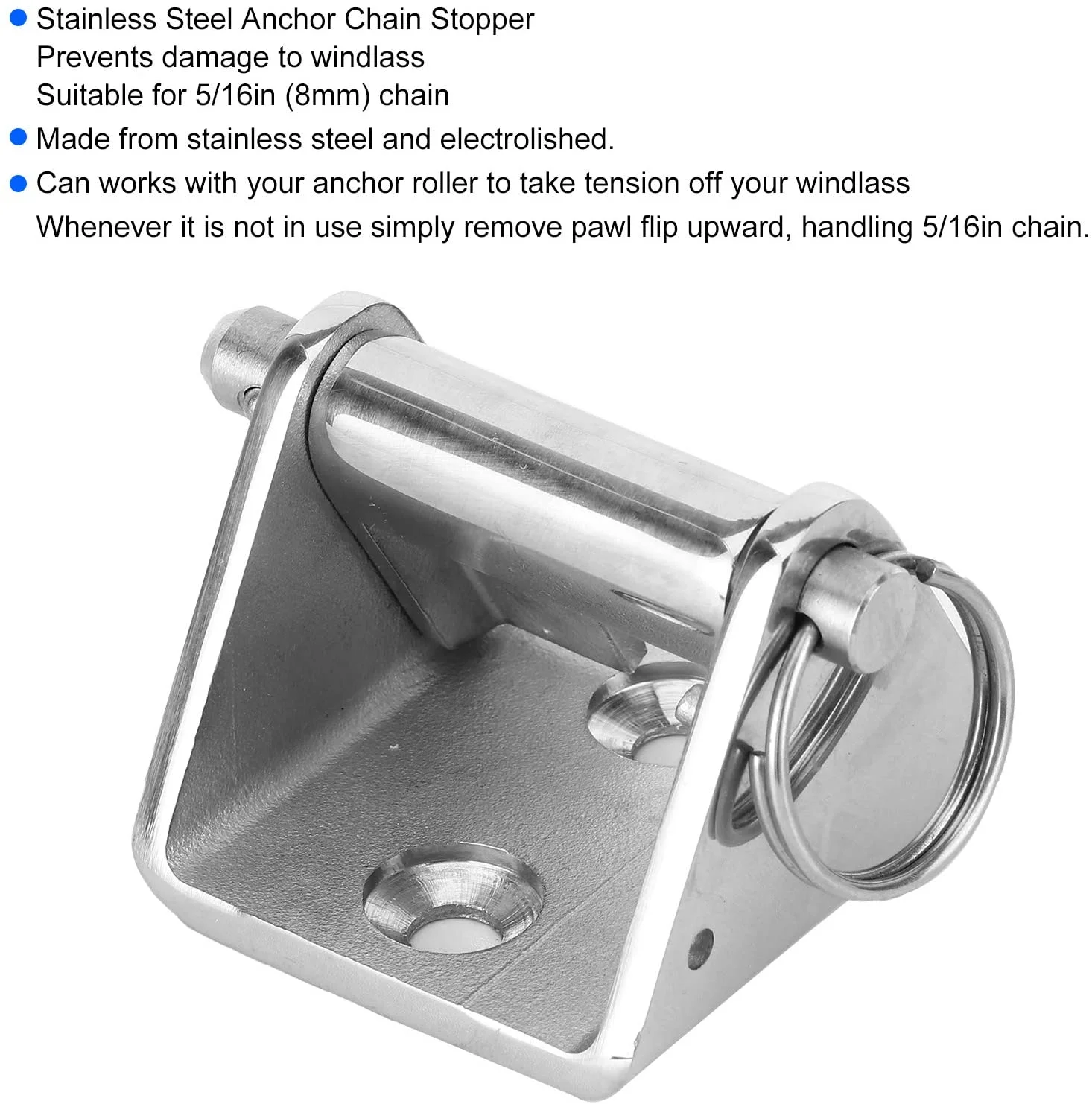 Anshun Rope Mooring Device Anchor Chain Lock Gripper Stainless Steel ...