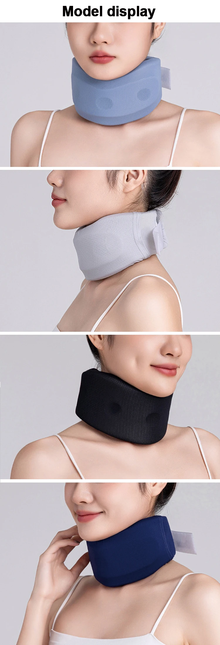 Adjustable Stretch Cervical Collar - Neck Support Brace