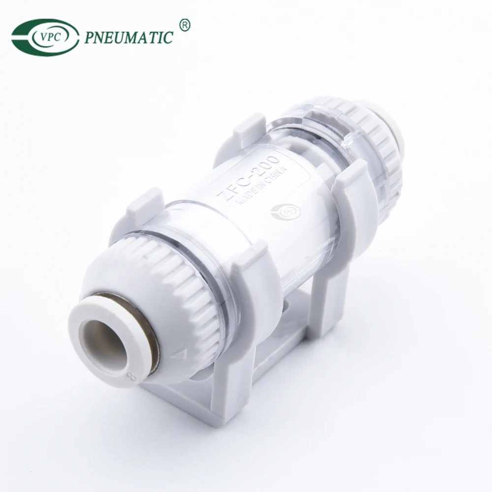 Mini One Touch Negative Pressure Filter Zfc Series Generator In-line Smc Air Suction Vacuum ...