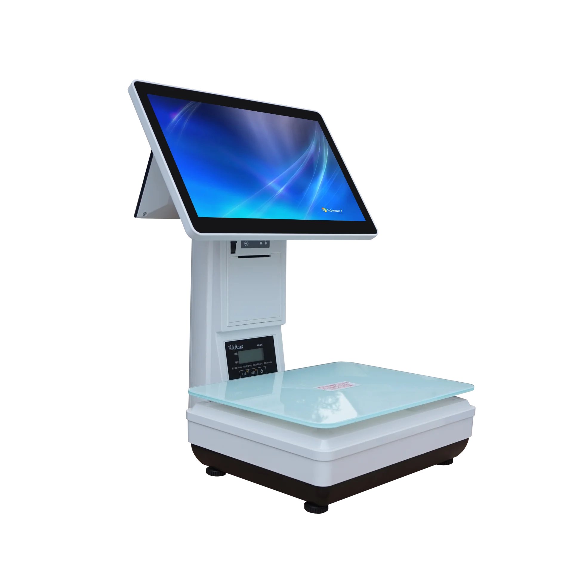 Wedleytec RS991Dual Screen Display Data Printing Pos Electronic Scale ...