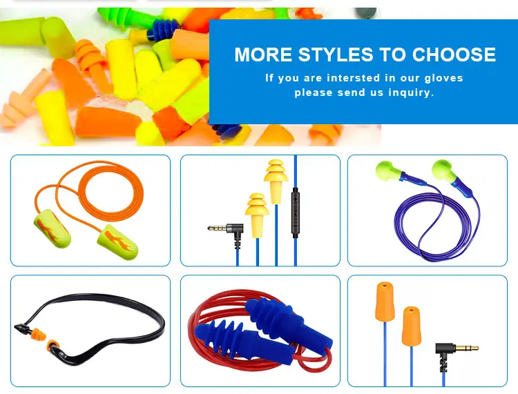 Work Safety Industrial Volume Control Noise Reduction Silicone Tactical ...