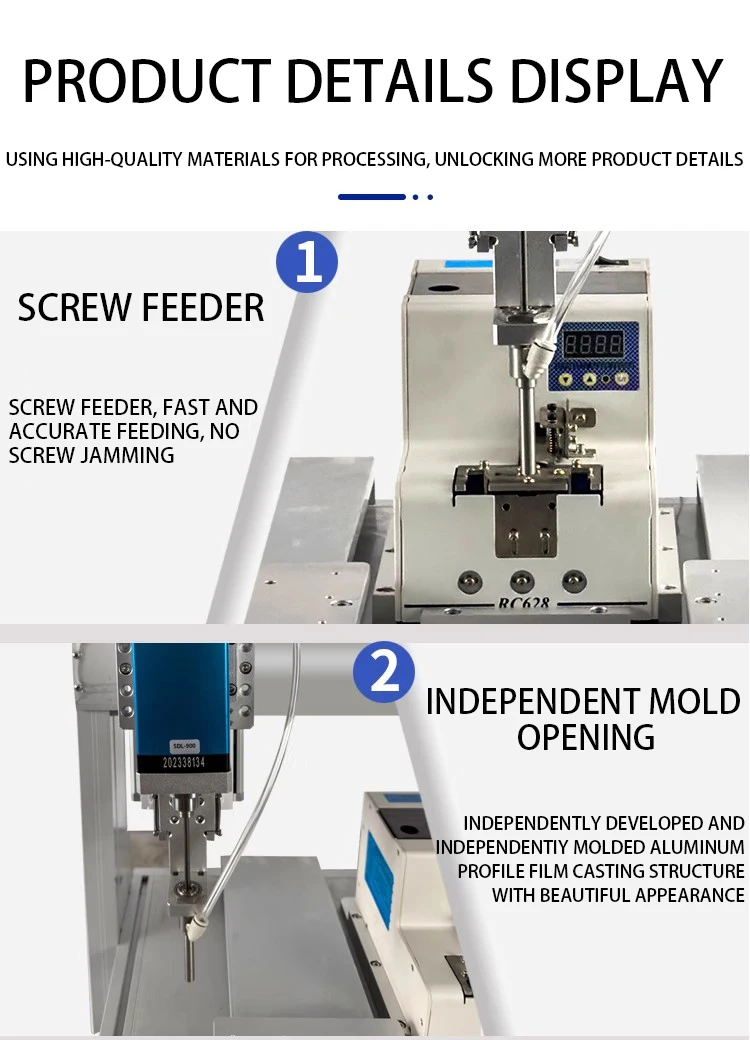 Screw Tightening Machine Clamp Processed Screw Tighten For Upvc ...