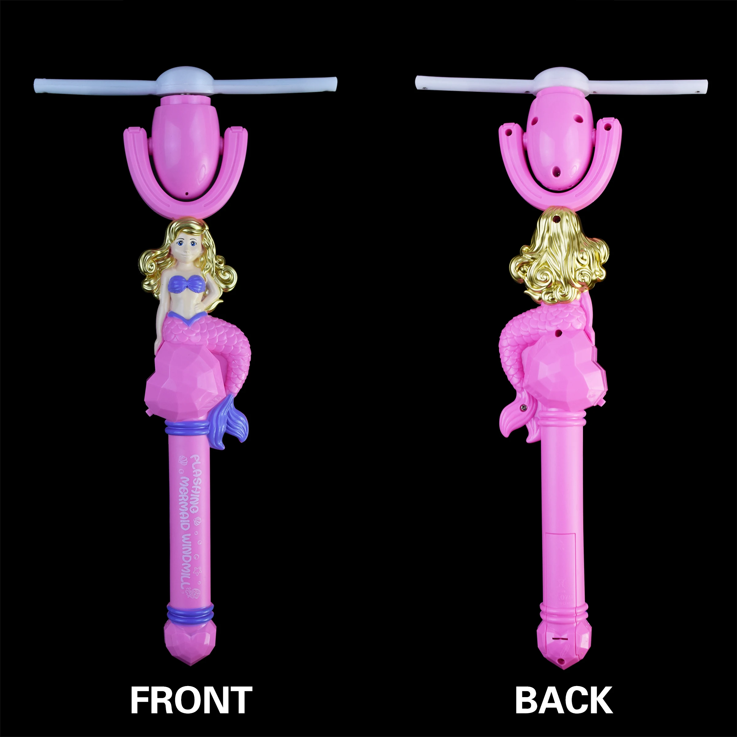 14''LED Light up Spinning Wand - Perfect Party Supply