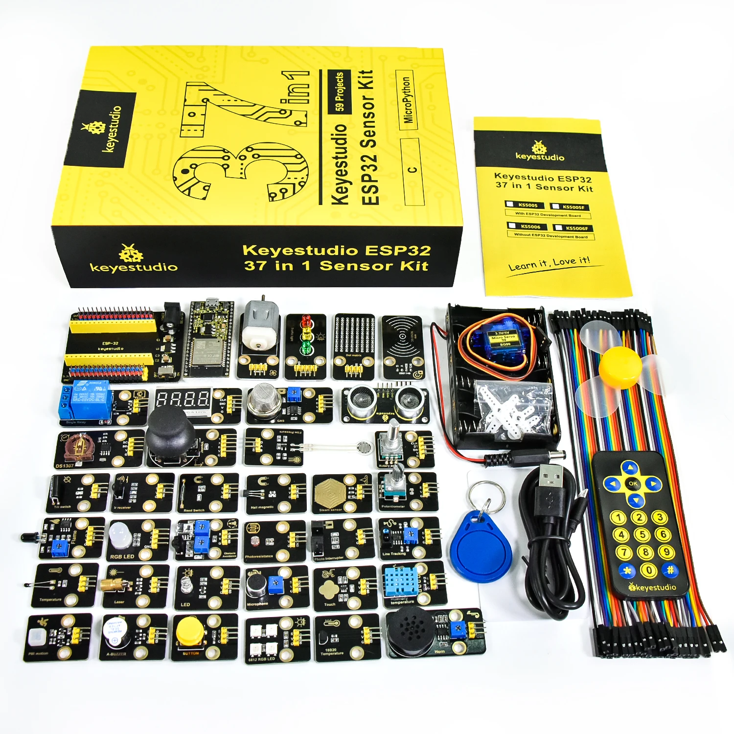 ESP32 37 in 1 Sensor Kit - Versatile and Reliable Solutions