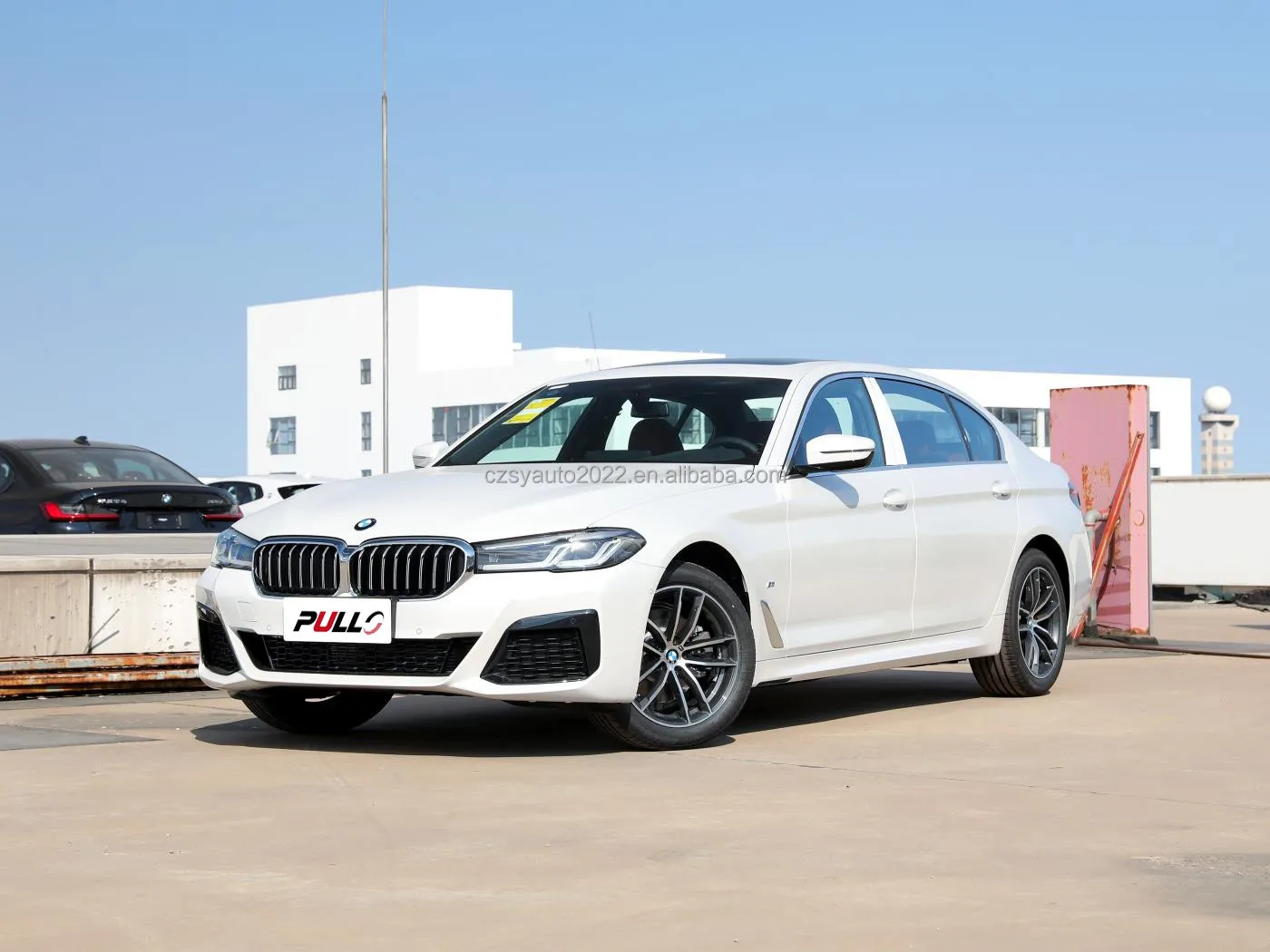 Body Kit Include Front Bumper Assembly Rear Lip Exhaust Pipe For Bmw 5 ...