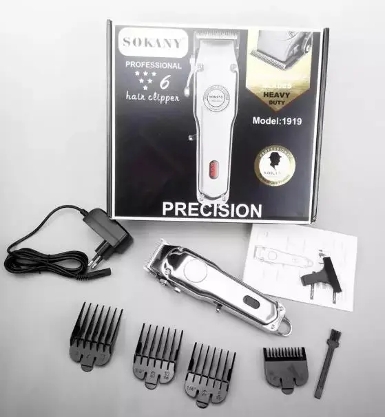 Electric Hair Clipper Sokany New Baldheaded Cordless Shaver Trimmer Men ...