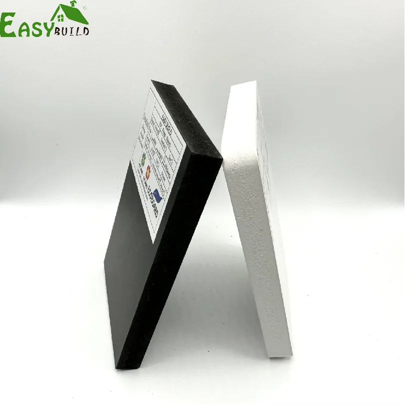 white and black 12mm thickness PVC foam board for PVC enclosure PVC ...