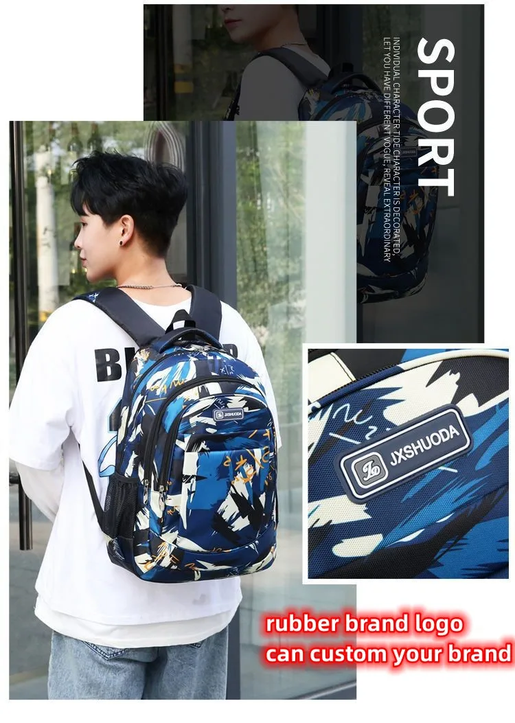 Customized Logo Ruckpack Backpack - Durable & Stylish