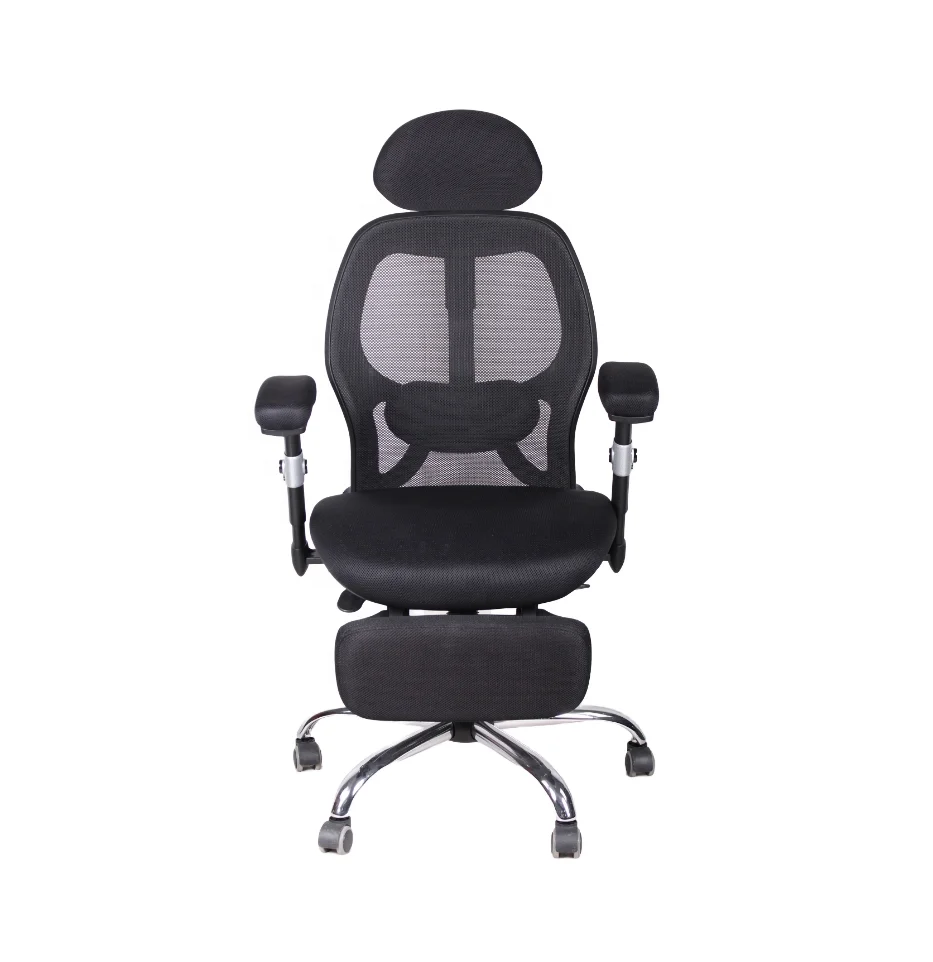 Modern Sx-w4028ag Adjustable Headrest Mesh Office Chair Metal Swivel ...