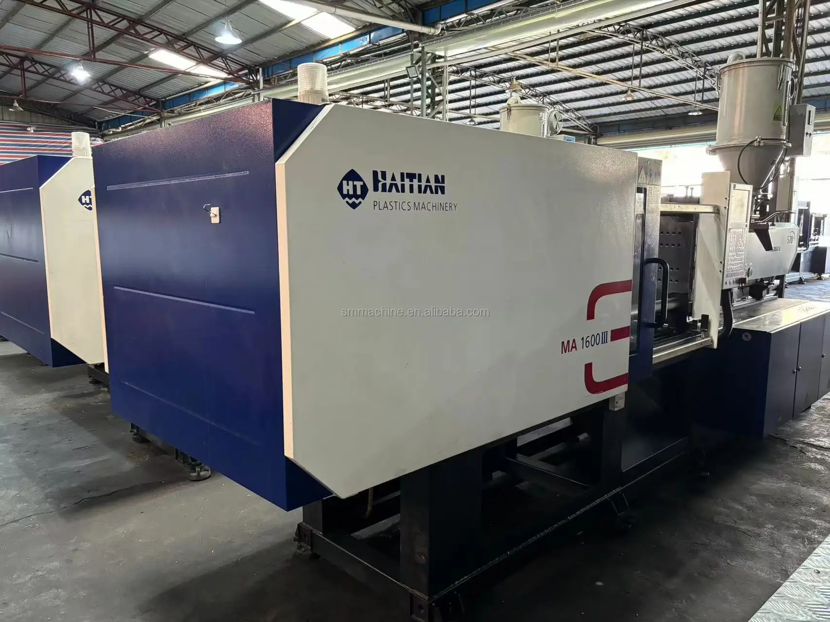Used Injection Molding Machines Haitian Ma1600 Iii 160 Tons Plastic ...