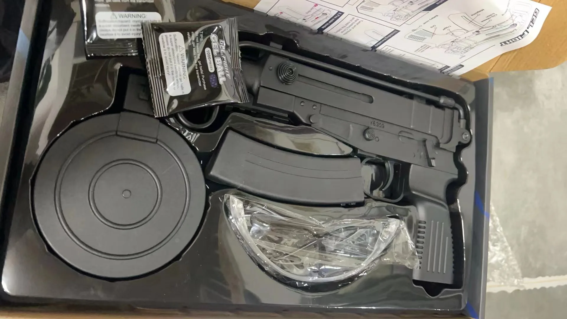 2023 Gel Toy Gun Rechargeable Gel Fight V2.61 Shoot Game Blaster With ...