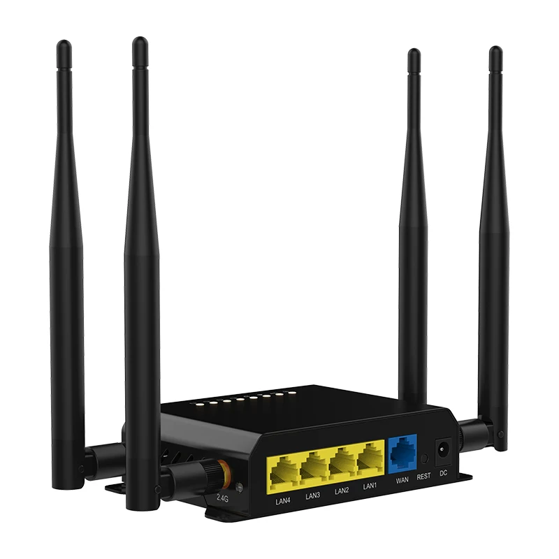 3000Mbps 5G Wireless Router with Modem & 4 LAN Ports