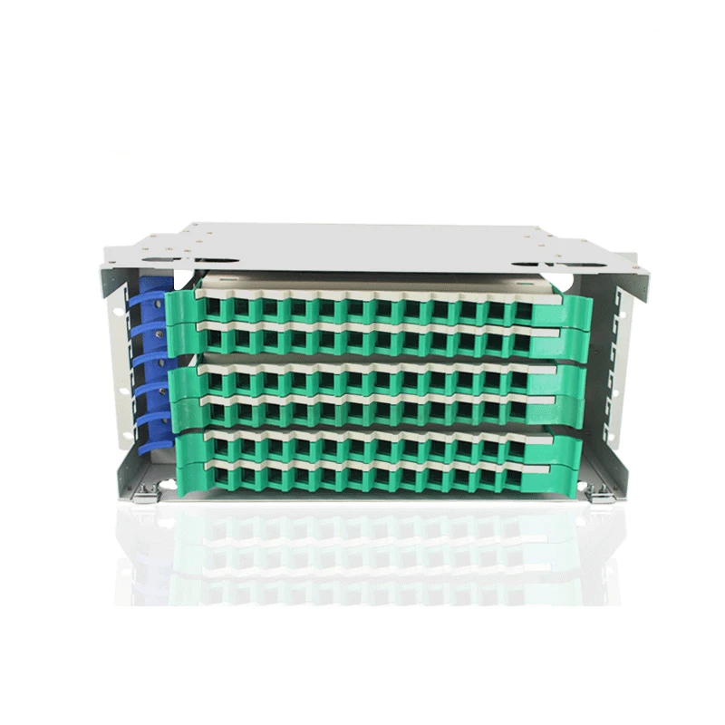 19 Inch Rack Mounted 72 Port Cabinet Empty Case Odf Optional Full Load ...