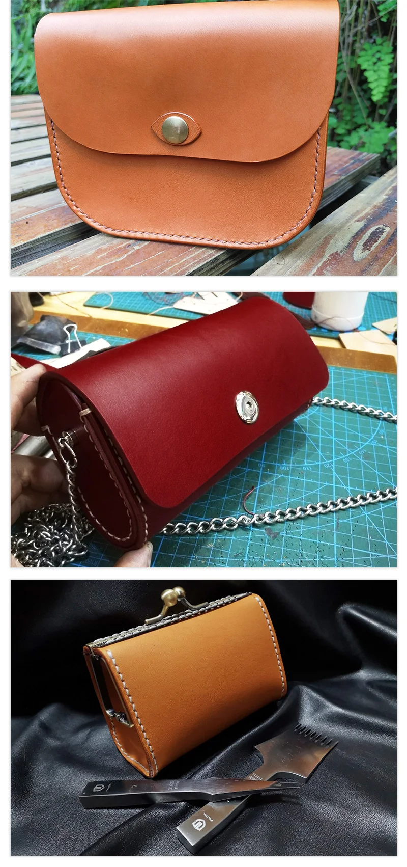 Bull Vegetable Tanned Leather - 12colors for DIY Crafts