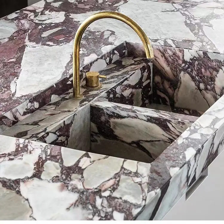Viral Italian Marble Calacatta Viola Violet Natural Luxury Haute Marmol ...