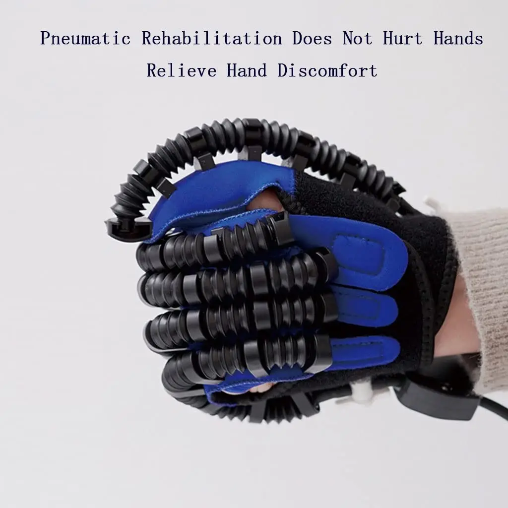 Rehabilitation Robot Gloves for Stroke Hand Splint Training