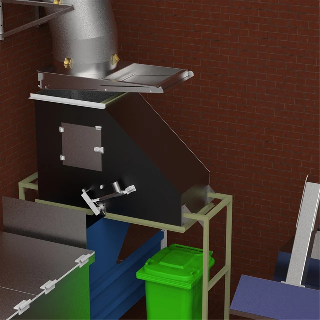 Garbage Chute Tri-sorter System - Buy Waste Segregation Chute,Recycling ...