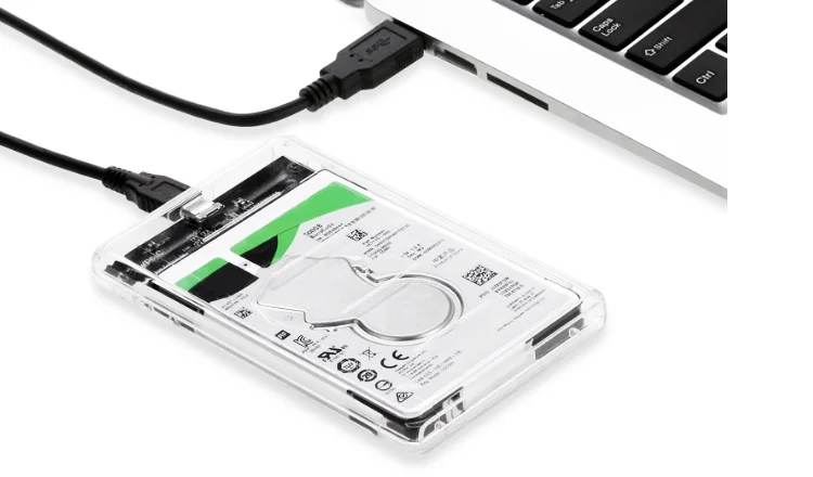 Transparent Ssd Solid State Machine 2.5 Inch Notebook Sata Serial Port ...