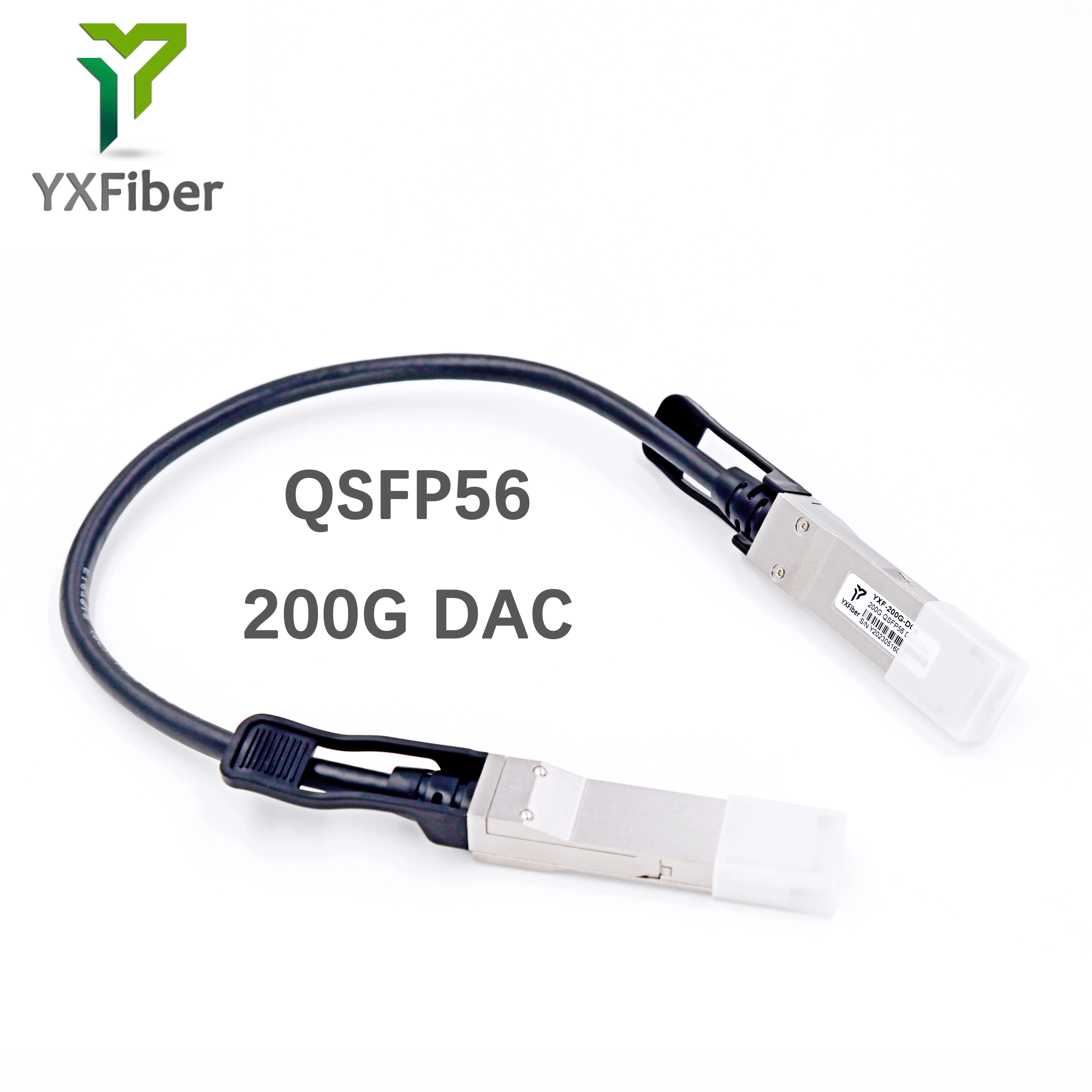 200g Qsfp56 Dac 1m 2m 3m Passive Direct Attach Copper Twinax Cable ...