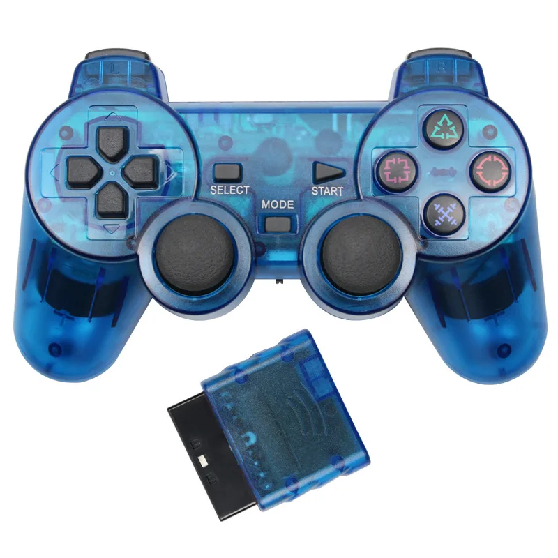 For PS2 Wireless Gaming Controller with Vibration Joystick