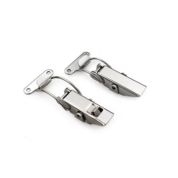 Stainless Steel Heavy Duty Adjustable Tool Box Hood Latches Spring ...