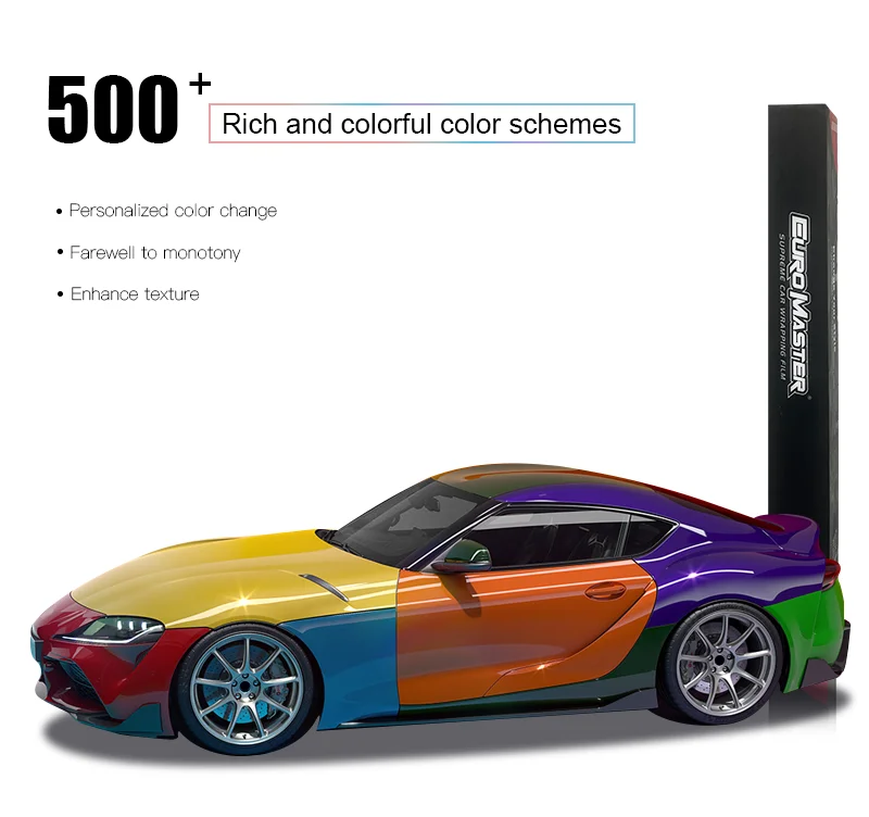 Pet Car Body Color Changing Film Vinyl Wrap Super Bright Metal Navy ...