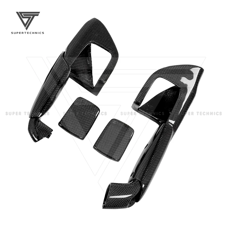 OEM Style Carbon Fiber Door Handle Interior for Ferrari 488 Gtb Spider ...