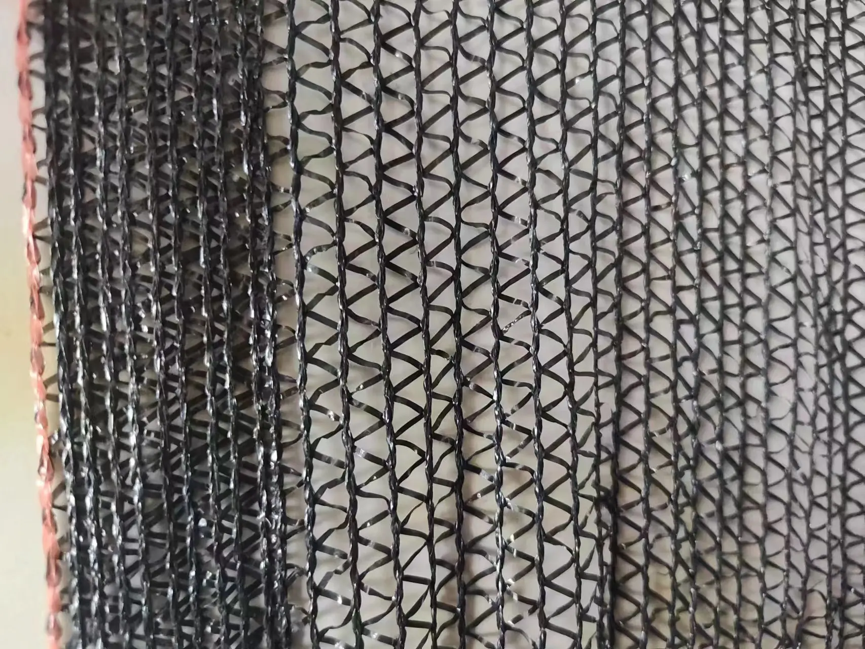 WOVEN EYELET 80gsm Tape Net for Agriculture Greenhouse Fencing